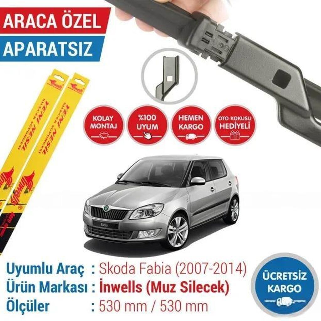 Tipski aero brisaci Skoda Octavia, Fabia, Roomster, Rapid. U pitanju