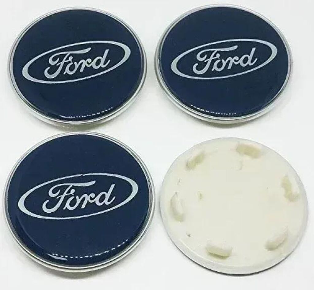 Cepovi za felne Ford 54mm - crni. Cepovi za aluminijumske felne. ✨