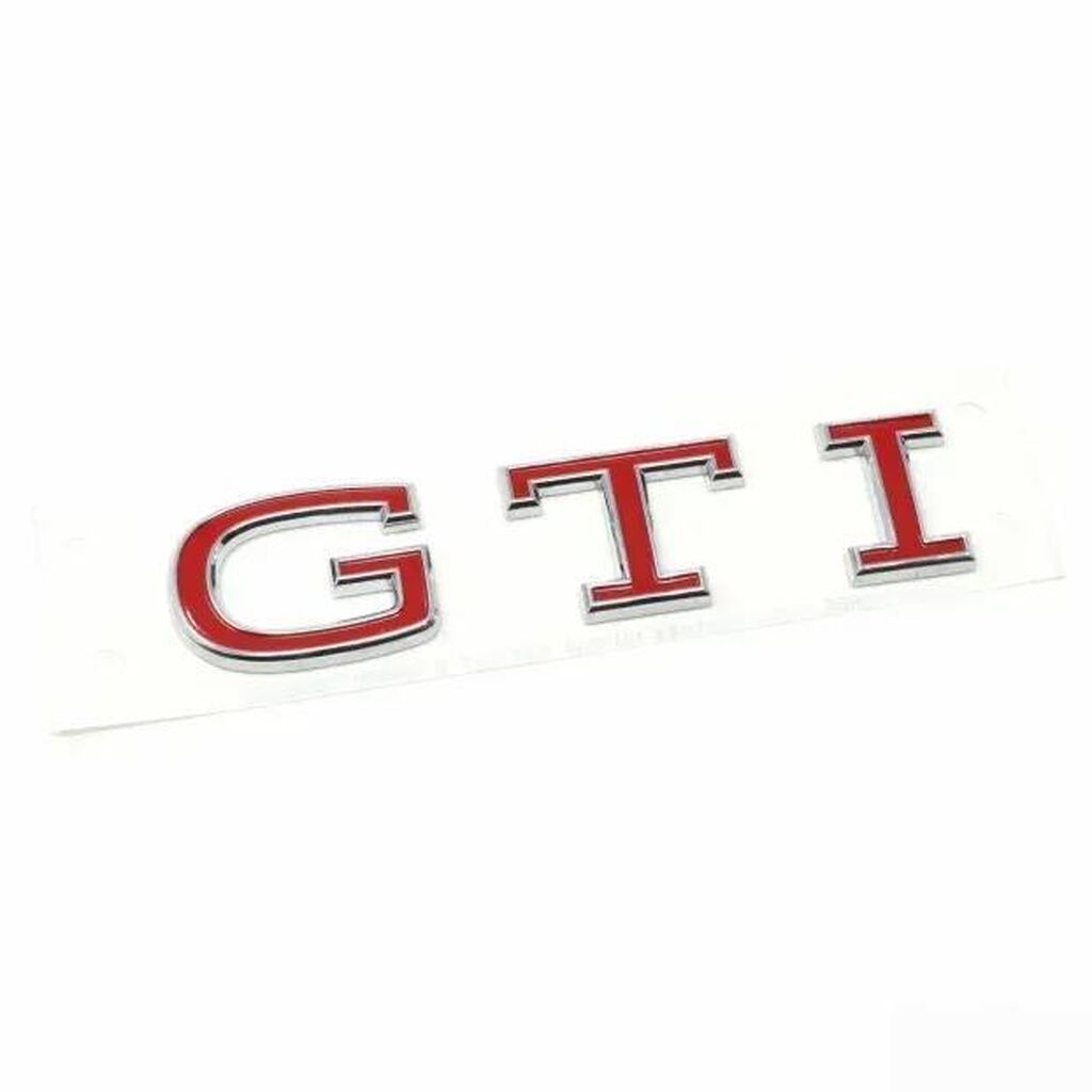 Samolepljiv znak GTI novi tip. Novi tip znakova za Vw GTI. ✨ Znakovi