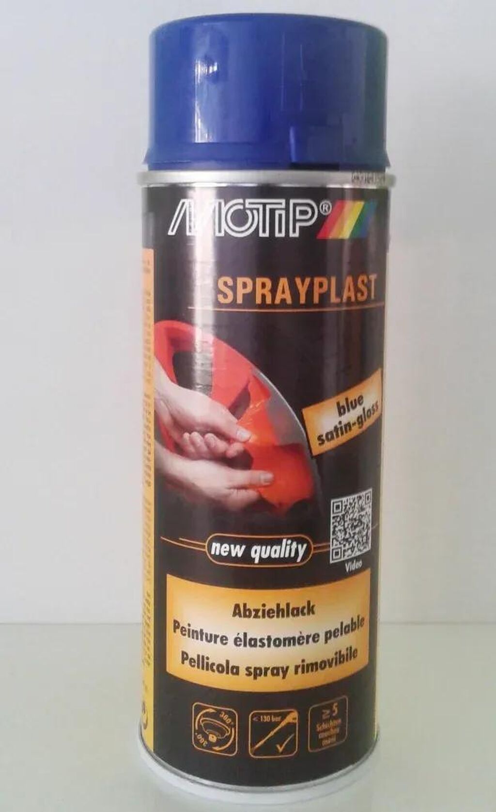 Sprej folija plava plasti dip Motip. Kvalitetni sprejevi nemacke