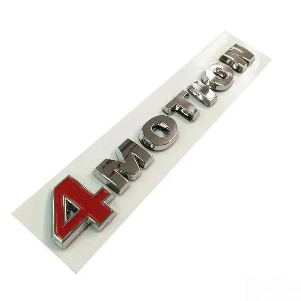 Samolepljiv znak natpis VW 4 motion. Samolepljiv znak 4 motion za VW