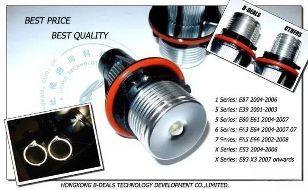 Led markeri Bmw e39, e60 10W. LED pozicione sijalice BMW 2 x 5W BMW