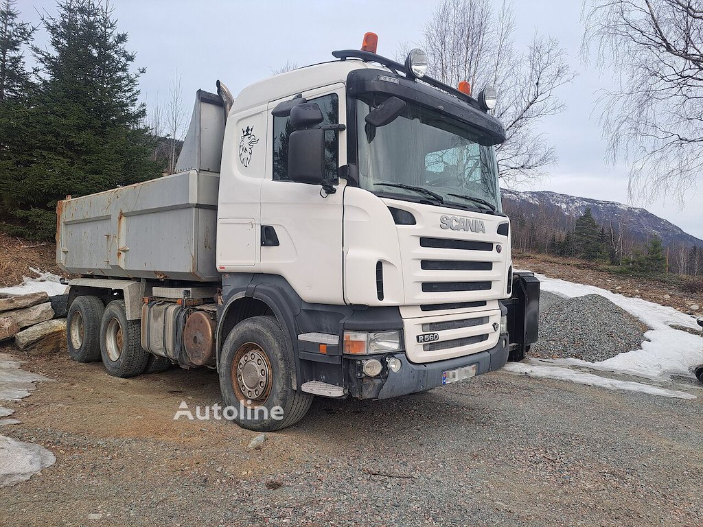 Scania R560 *6x4 *MANUAL *BIG AXLES *STEEL/STEEL *RETARDER kiper