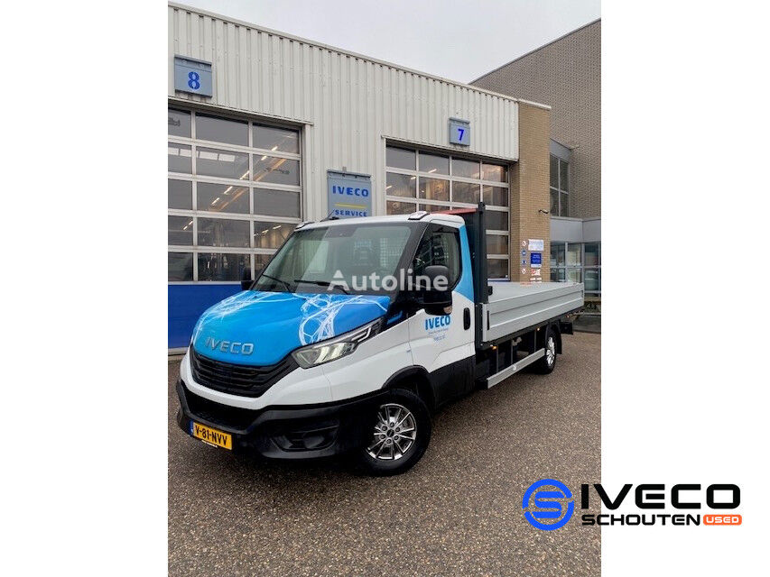 IVECO Daily 35S14E kamion s ravnom platformom < 3.5t