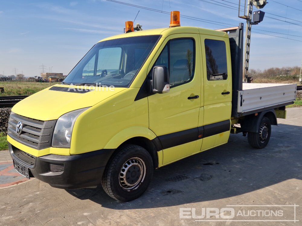 Prodaje se Volkswagen Crafter TDI kamion s ravnom platformom < 3.5t na aukciji