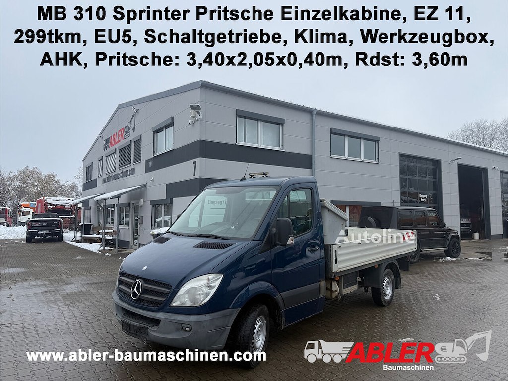 Mercedes-Benz Sprinter 310 kamion s ravnom platformom < 3.5t