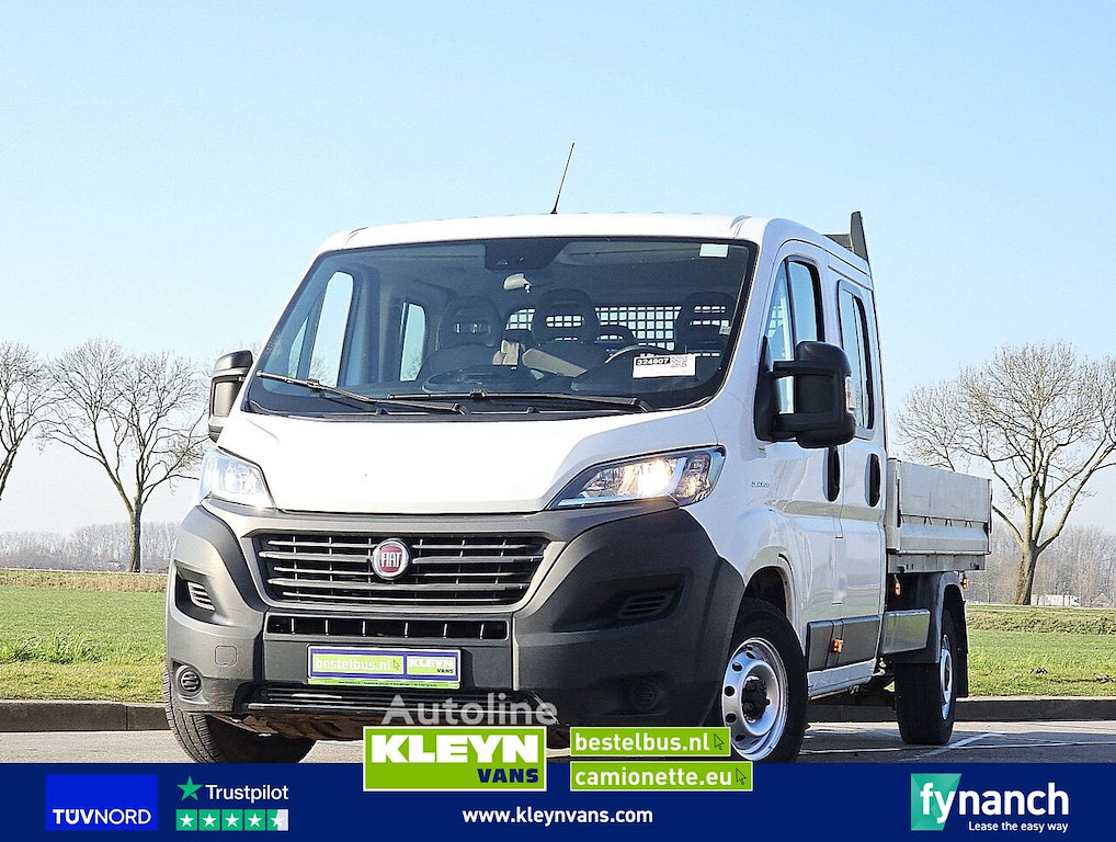 Fiat DUCATO 2.3 Dub.Cab Open-Laadbak kamion s ravnom platformom < 3.5t