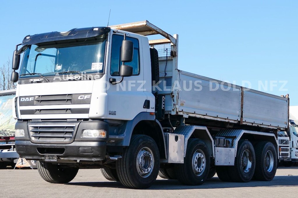 DAF CF 85.410 Dreiseitenkipper 8×4 Blatt Euro 5 kiper