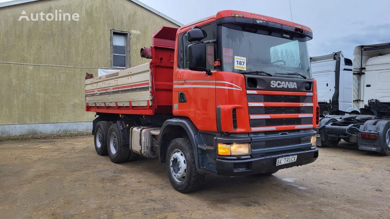 Scania R113 . Manual diesel pump , big axel , full spring kiper