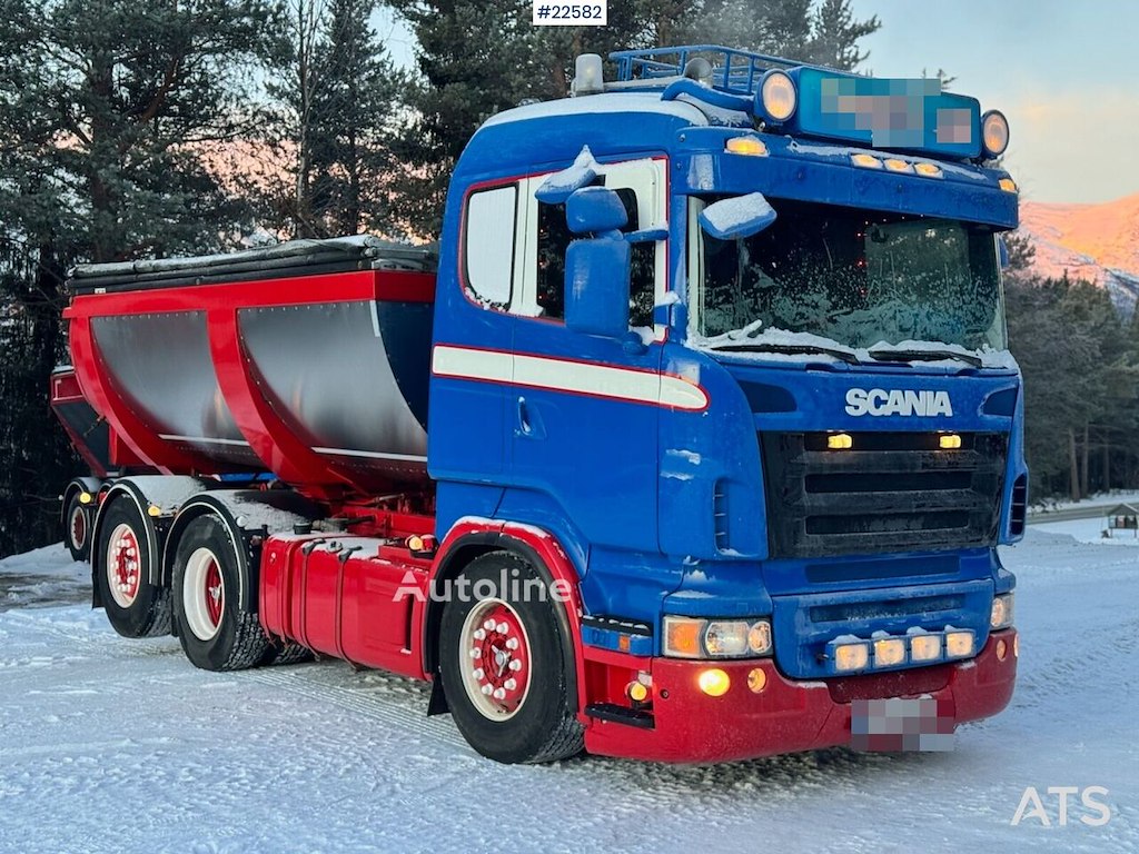 Scania R480 Asfaltbil – Ny motor og clutch SE VIDEO kiper
