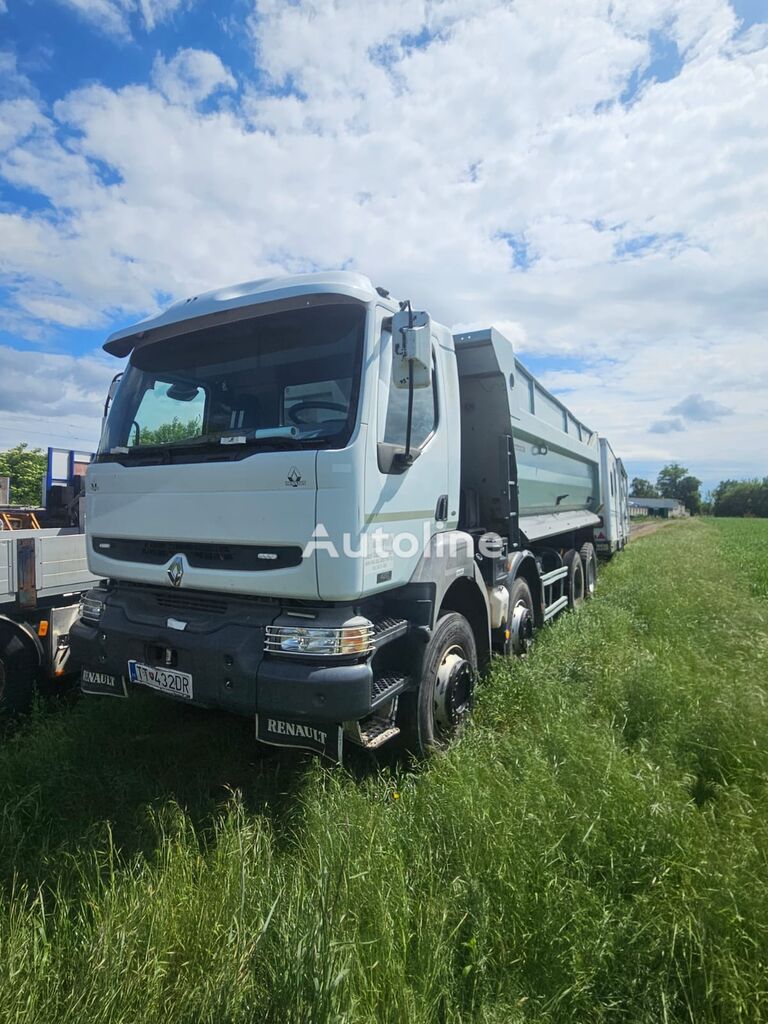 Renault kerax 8x4 strong tipper kiper