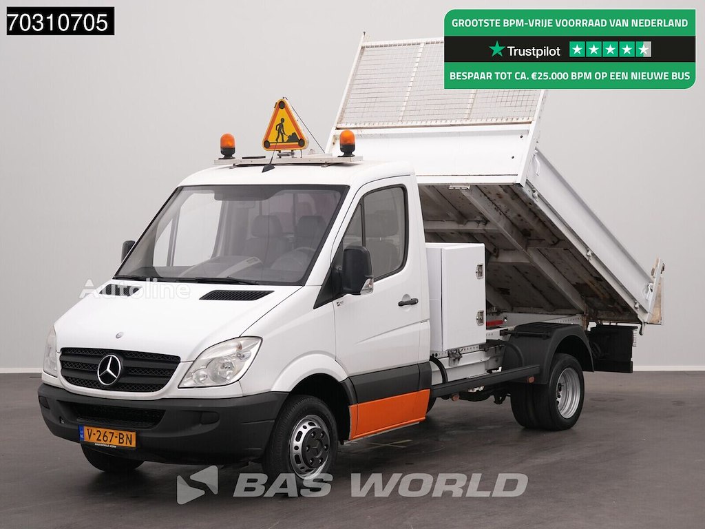 Mercedes-Benz Sprinter 513 CDI Kipper Dubbellucht Trekhaak Airco Cruise Euro6 kamion kiper < 3.5t