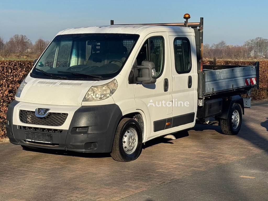 Peugeot Boxer 2.2 HDI AIRCO DUBBEL CABINE 3 SEITEN KIPPER kamion kiper < 3.5t