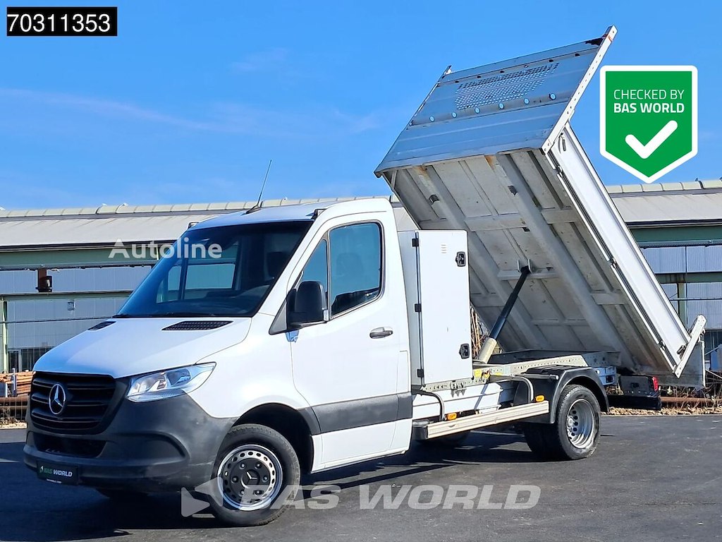 Mercedes-Benz Sprinter 514 CDI Automatik Kipper 3,5t AHK Doppelbereifung Klima kamion kiper < 3.5t