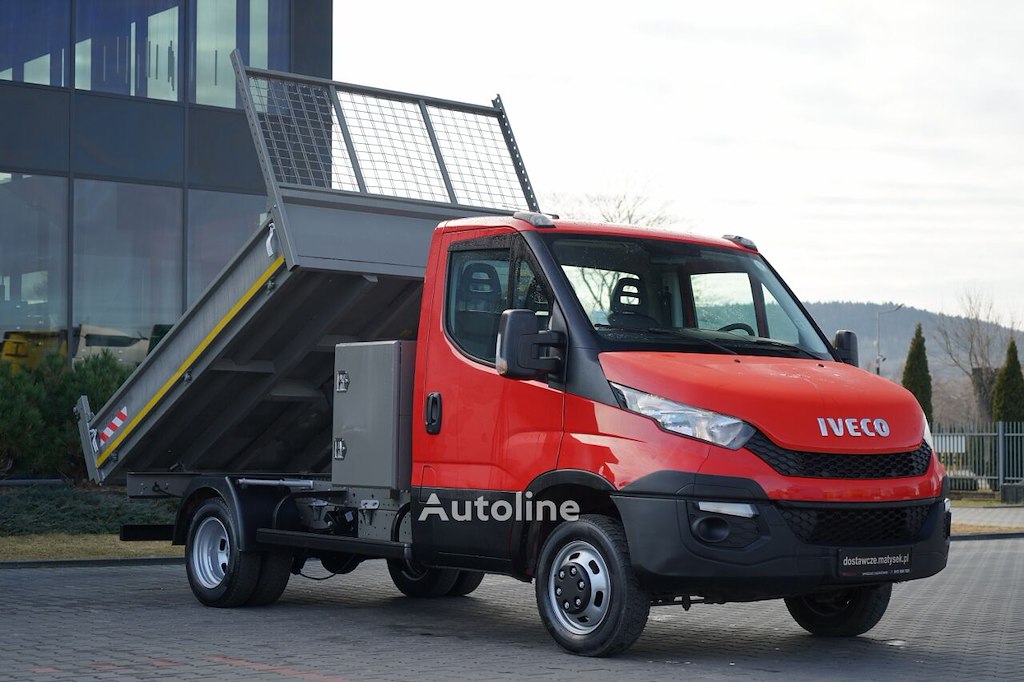 IVECO DAILY 35-130 / WYWROTKA TYLNOZSYPOWA / BLIŹNIAK / MANUAL  / SPRO kamion kiper < 3.5t