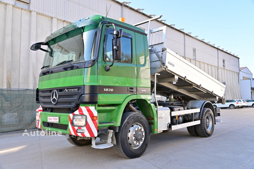 Mercedes-Benz Actros 1836 E5 4x4 Kardan MP2 Retarder 70%Reifen kiper