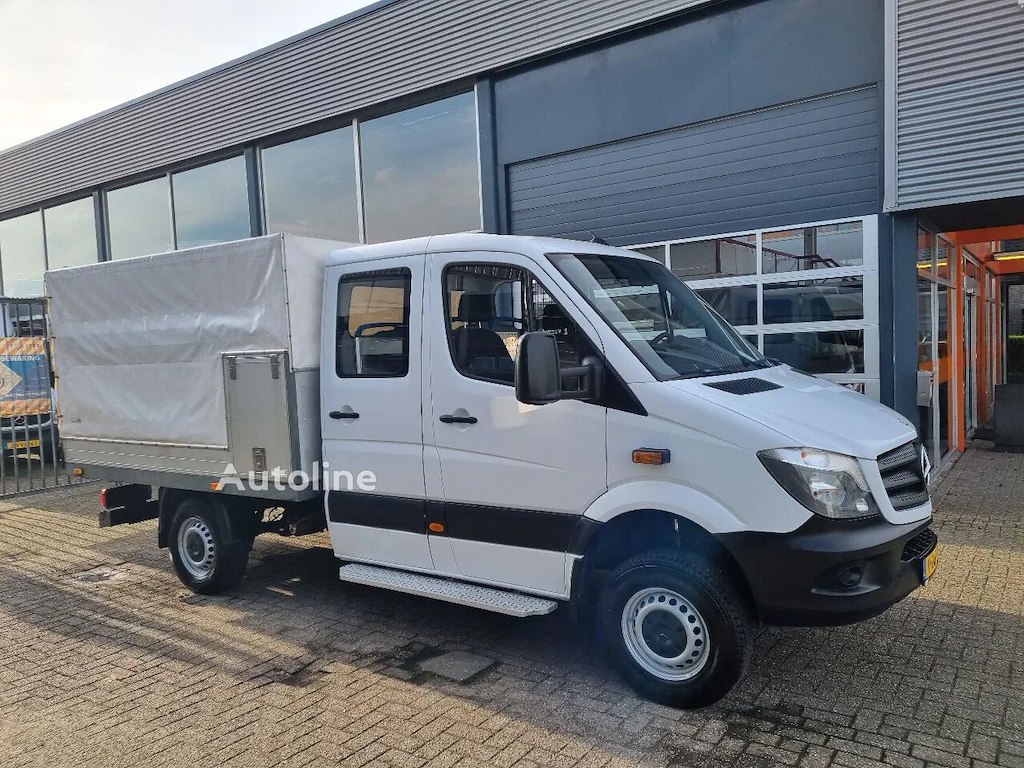 Mercedes-Benz Sprinter 316 CDI 4X4 4MATIC DC open laadbak Huifzeil Euro 6 kamion s zavesom < 3.5t