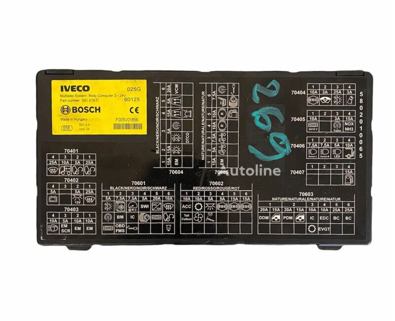 Bosch Body Computer 5801973867 upravljačka jedinica za IVECO kamiona