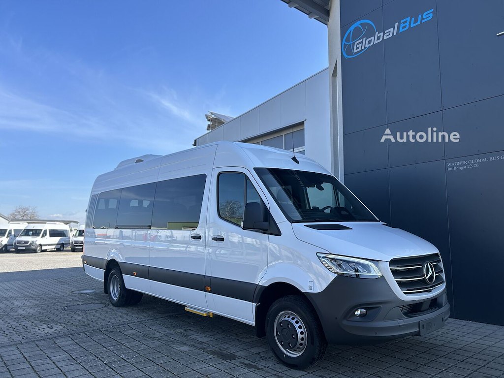 Novi Mercedes-Benz Sprinter ECO 517 GSR2 LED 13 KW Klima 21+1+1 putnički minibus