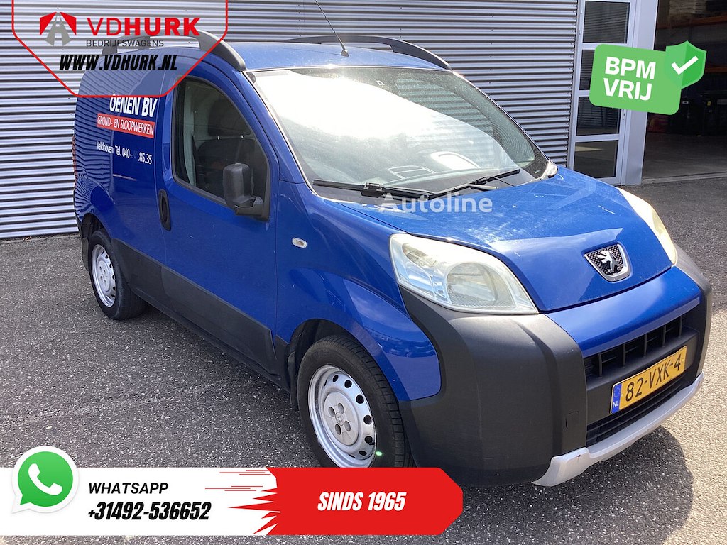 Peugeot Bipper 1.4 HDi EXPORT Rijdt prima/ Carkit/ Betimmerd/ Radio/ Tre laki furgon