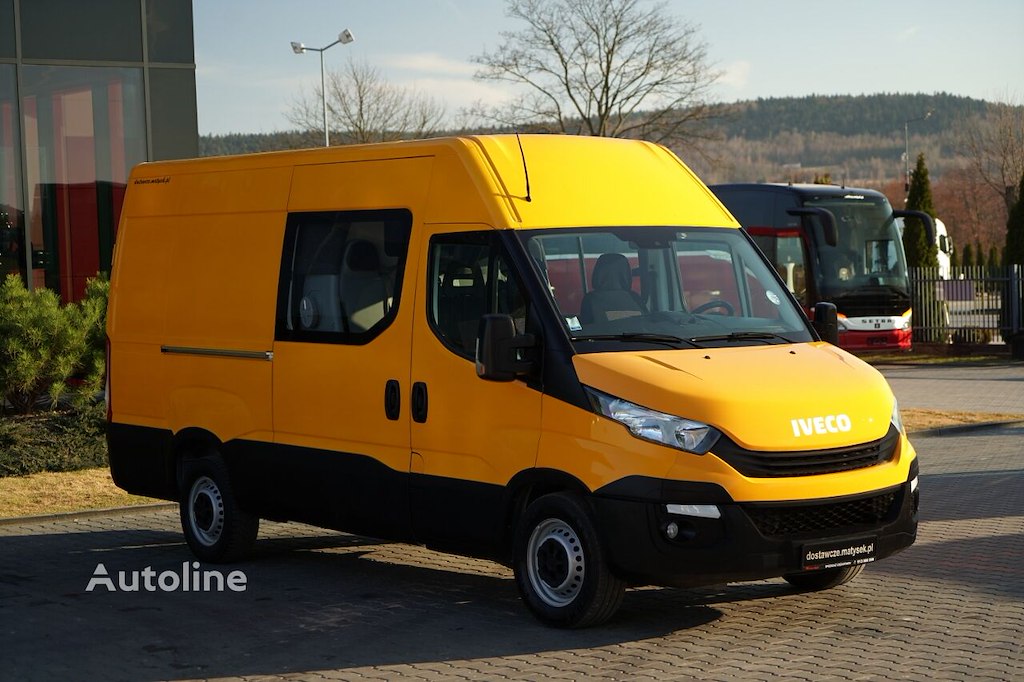 IVECO DAILY 35-140 / BRYGADÓWKA / 7 MIEJSC / BLASZAK / FURGON / SPROWA kombi minibus