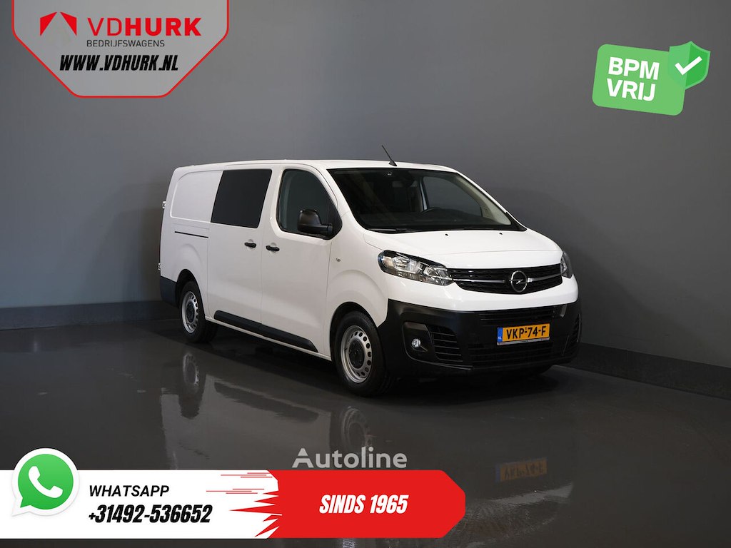 Opel Vivaro 2.0 CDTI 125 pk DC Dubbel Cabine Carplay/ 6 Pers./ Cruise kombi minibus