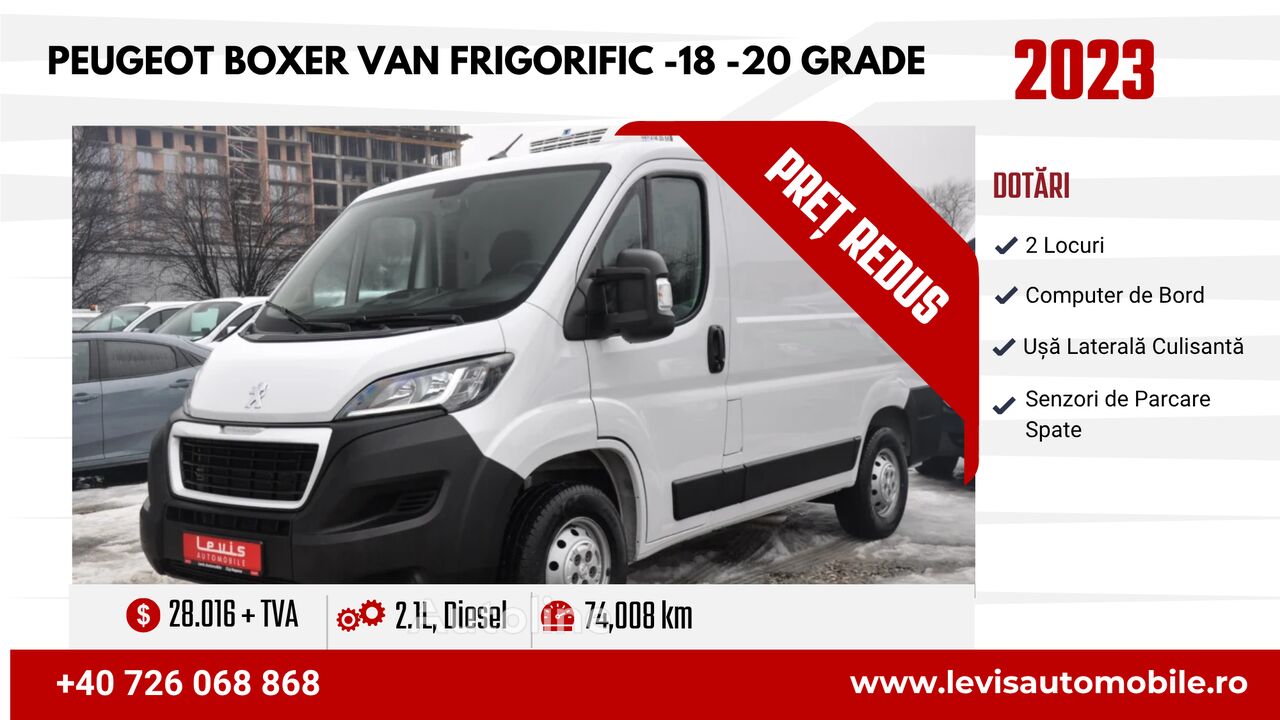 Peugeot Boxer Van minibus hladnjača
