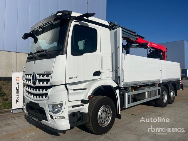 Prodaje se Mercedes-Benz Arocs 2545 kamion s ravnom platformom na aukciji