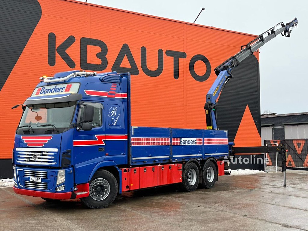Volvo FH 500 6x4 PK 26002 YEAR 2017 + JIB / PLATFORM L=6423 mm kamion s ravnom platformom