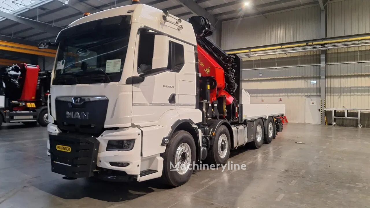 Novi MAN TGS 35.520 MAN TGS 35.520 8X2 PK 92002 8+6 Jib kamion s ravnom platformom