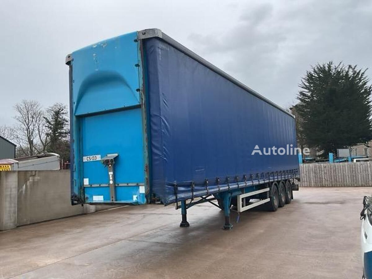 Montracon Tri Axle Curtainsider poluprikolica sa kliznom ceradom