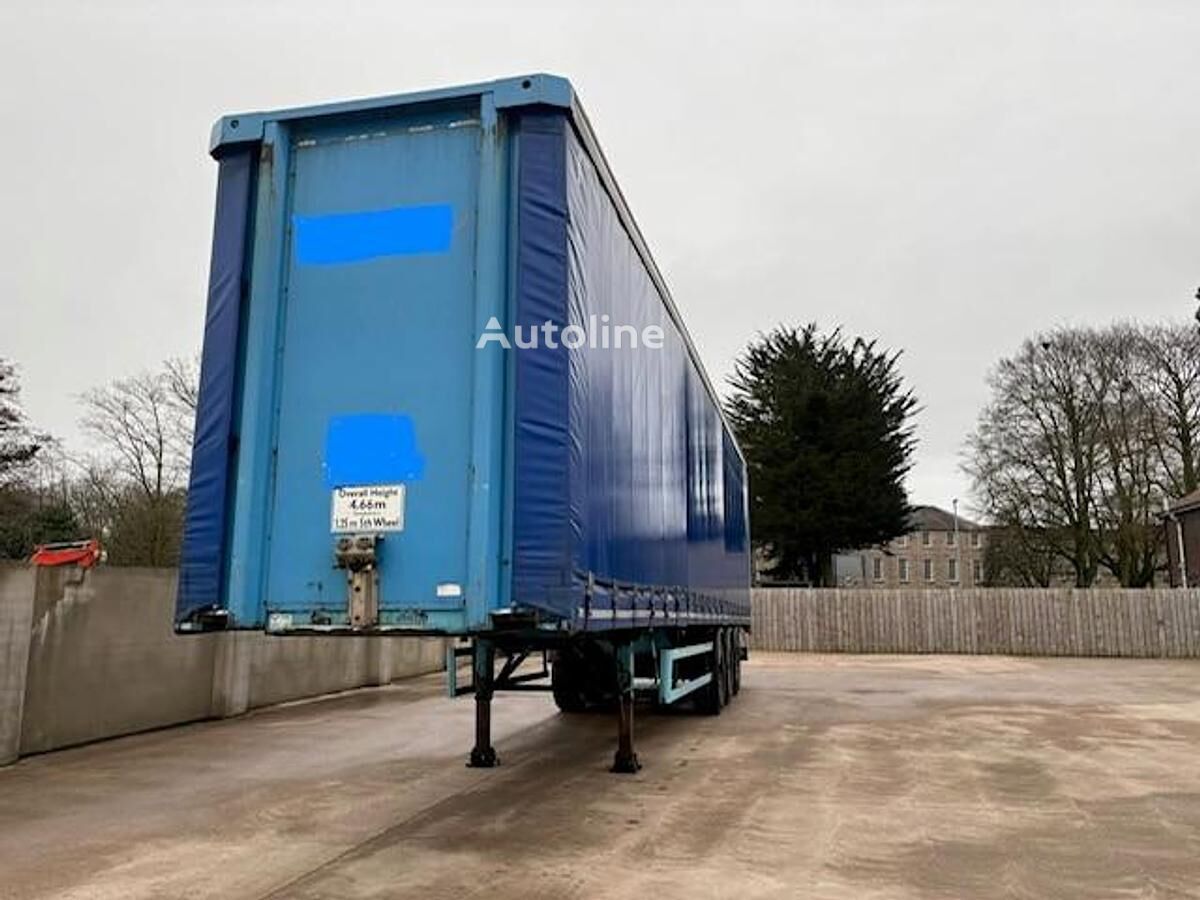 SDC Tri Axle Curtainsider poluprikolica sa kliznom ceradom
