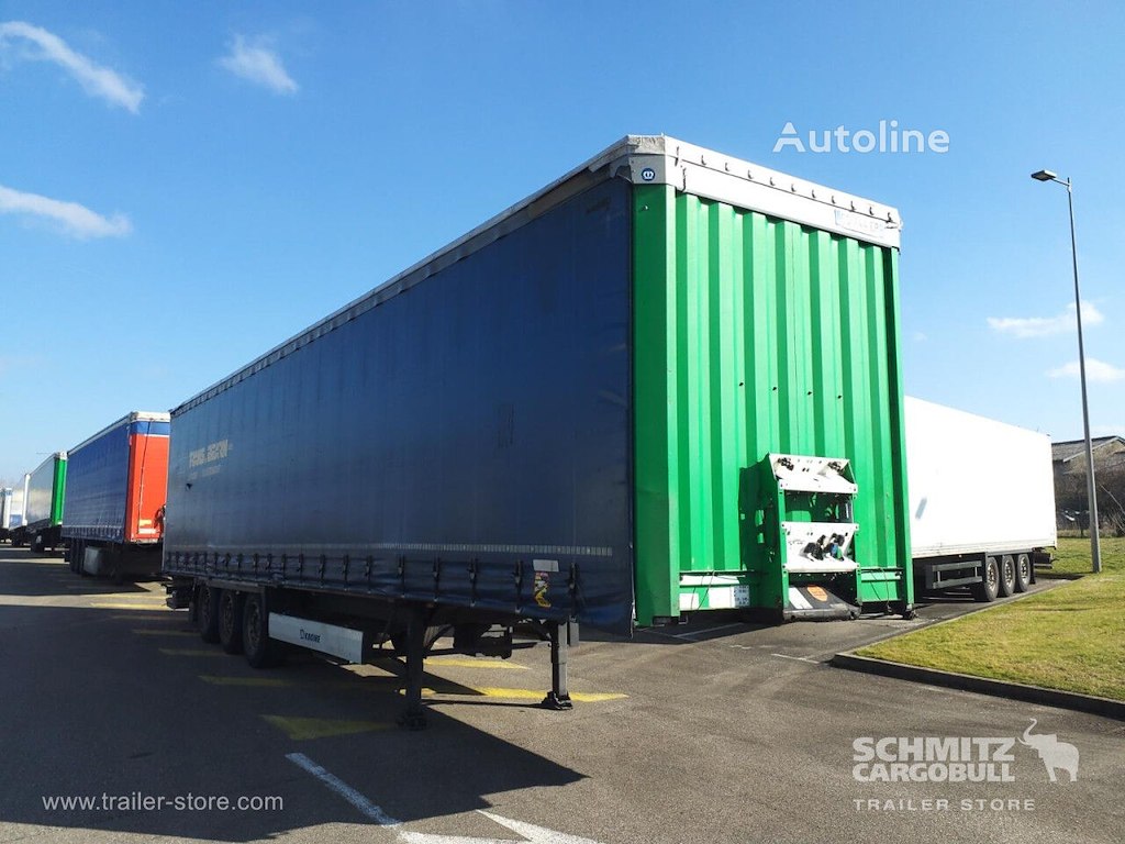 Krone Curtainsider Standard Taillift poluprikolica sa kliznom ceradom
