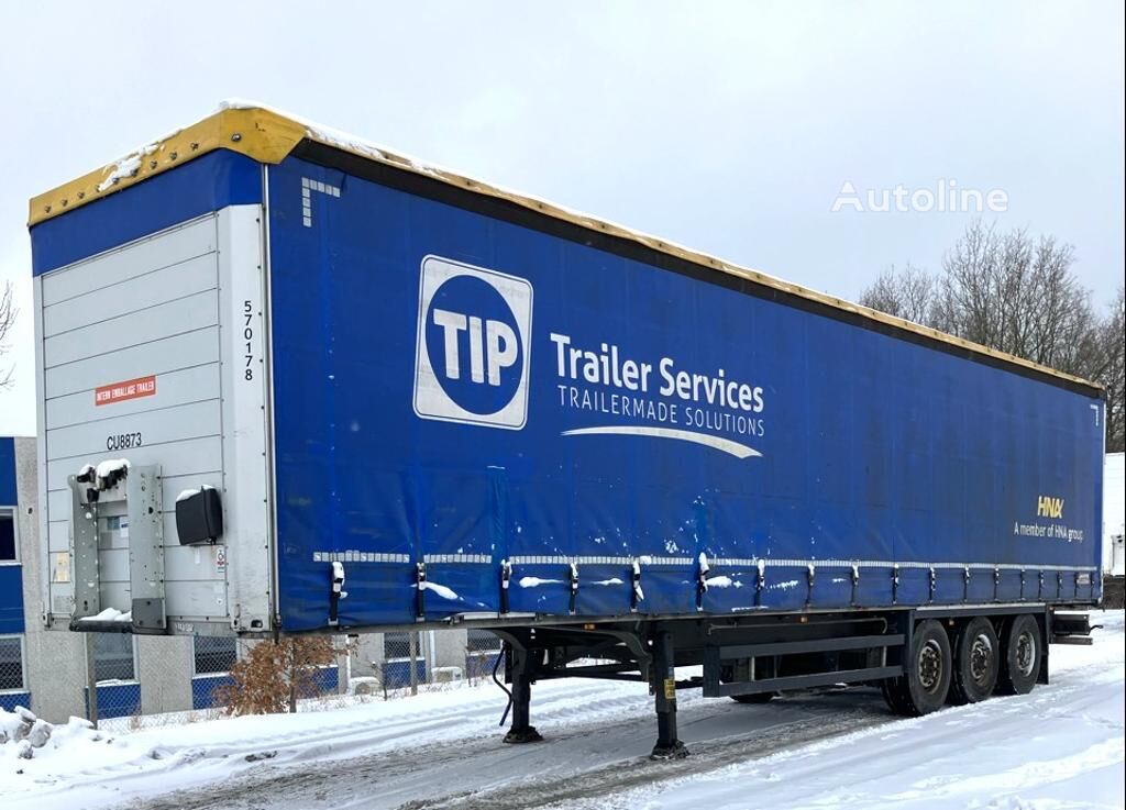 Schmitz Cargobull Trailer Curtainsider Sliding Roof + Side Boards Straight poluprikolica sa kliznom ceradom (570178)