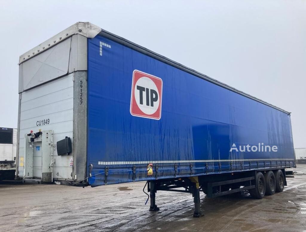 Schmitz Cargobull Trailer Curtainsider Lifting + Sliding Roof Straight poluprikolica sa kliznom ceradom (591257)