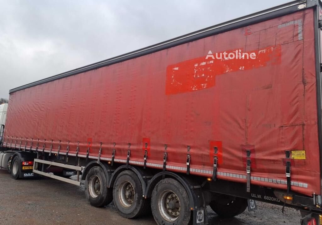 Cartwright Trailer Curtainsider Fixed Roof Straight poluprikolica sa kliznom ceradom