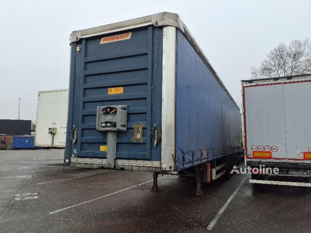 Fruehauf Trailer Curtainsider Sliding Roof Straight poluprikolica sa kliznom ceradom (606639)
