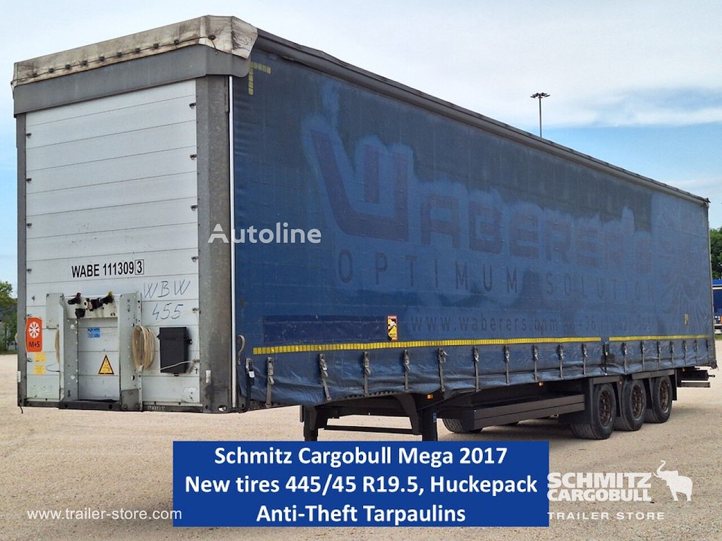 Schmitz Cargobull Curtainsider poluprikolica sa kliznom ceradom