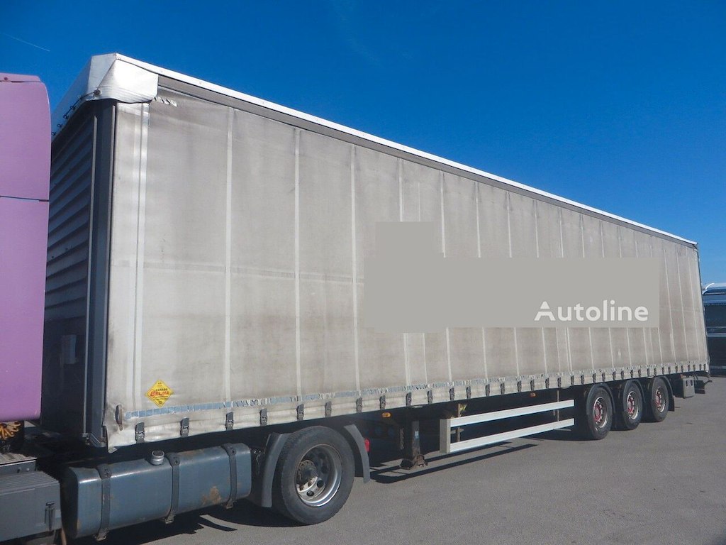 Merker M300 tilt semitrailer mega poluprikolica sa kliznom ceradom