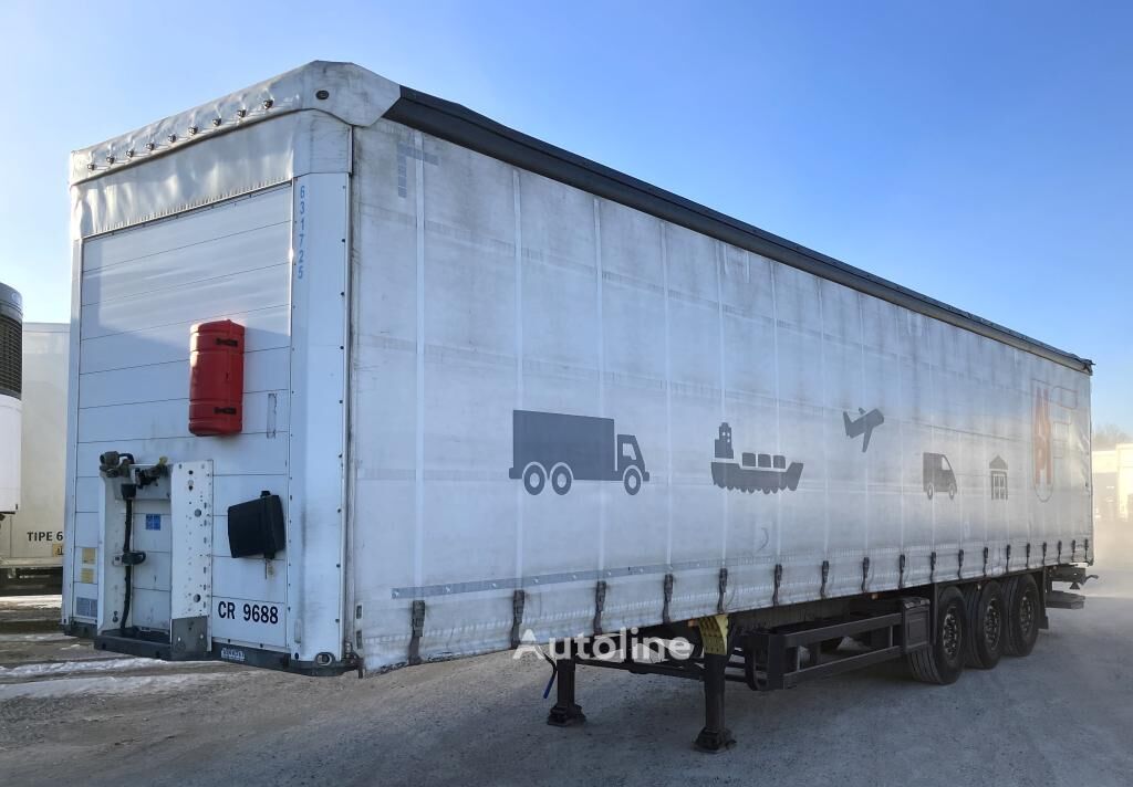 Schmitz Cargobull Trailer Curtainsider Sliding Roof Straight poluprikolica sa kliznom ceradom (631725)