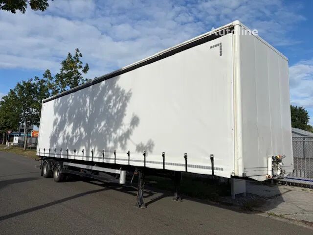 Verem 2 axle trailer combi Closed Box and curtain slider MOT 02-2027 poluprikolica sa kliznom ceradom