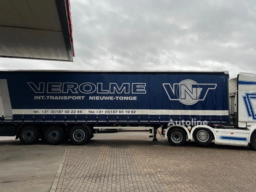 System Trailer 3-axle sliding Curtain poluprikolica sa kliznom ceradom