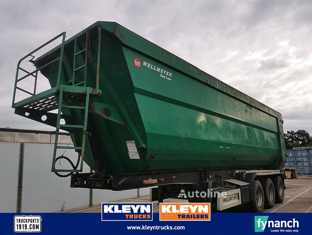 Wellmeyer 50M3 STEEL SAF LIFT AXLE poluprikolica kipera