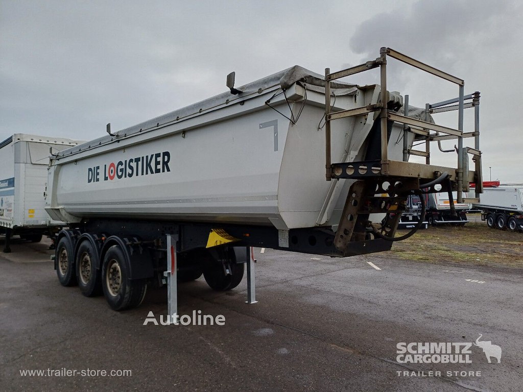 Schmitz Cargobull Auflieger Kipper Stahlrundmulde 24mÂ³ poluprikolica kipera