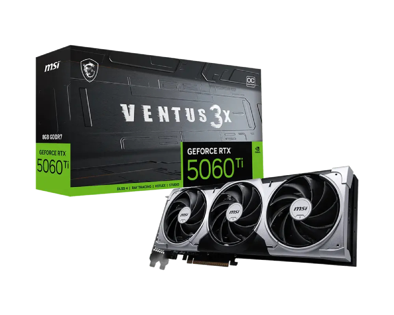 MSI GeForce RTX 5060 Ti 8G VENTUS 3X OC grafička karta