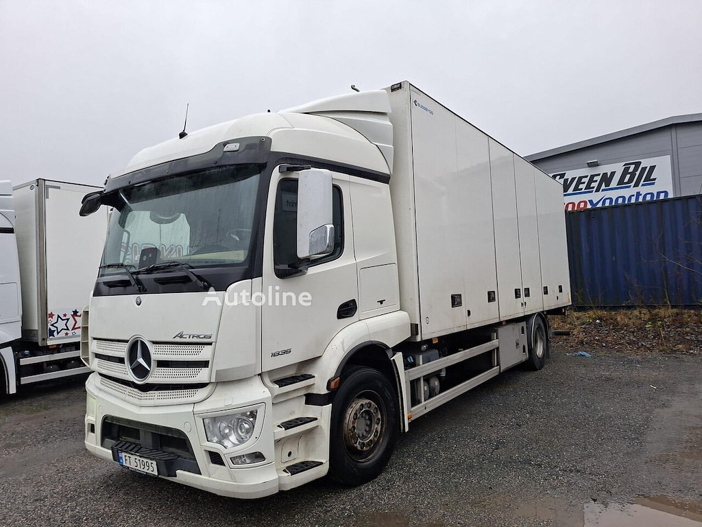 Mercedes-Benz ACTROS 1835 4X2 SIDEOPENING- ENGINE DEFEKT kamion furgon