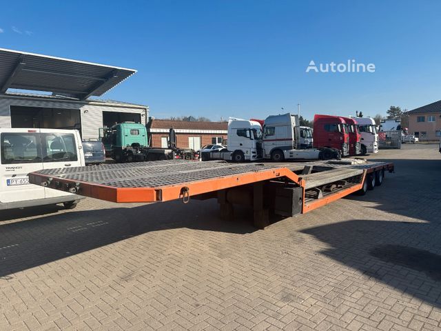 ANDERE RECKER Plateau 3 Achsen 2012 Fahrzeugtransporter poluprikolica sa niskom platformom