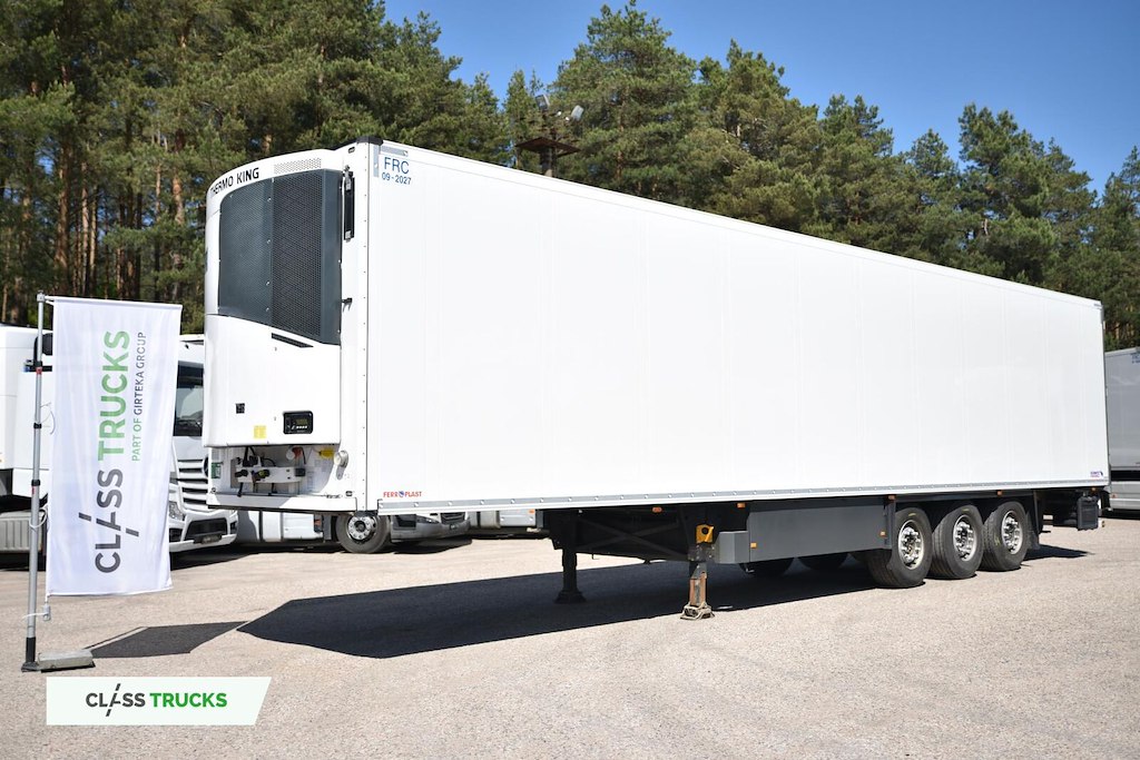 Schmitz Cargobull SKO Double Deck FP 60 ThermoKing SLXi 300 Lifting Axle poluprikolica hladnjača