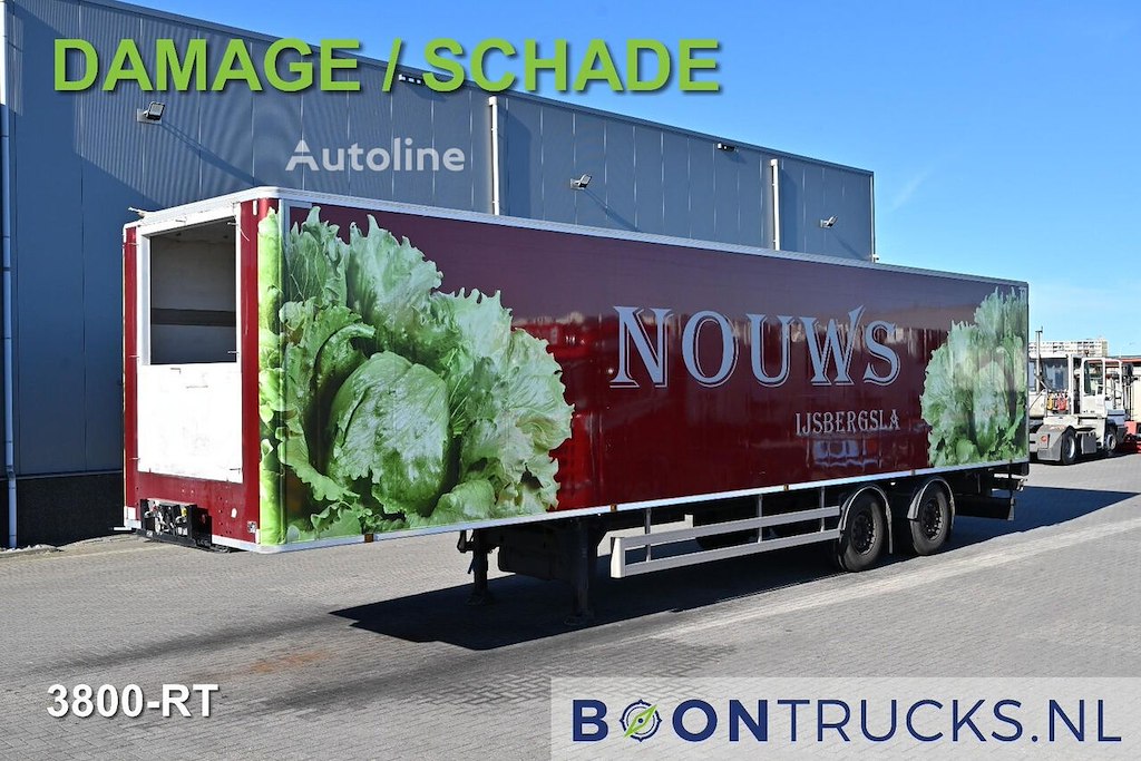 Chereau CSD2 | DAMAGE/SCHADE * SAF/DISC * 250 x 260 * NL TRAILER poluprikolica hladnjača nakon udesa