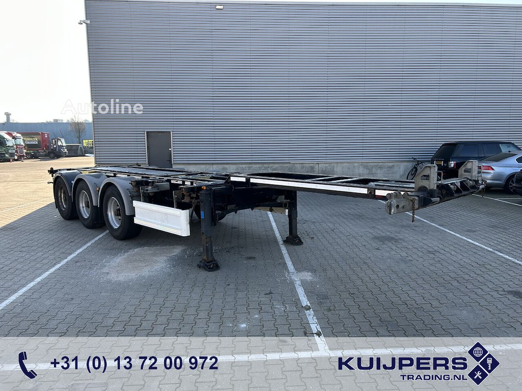 Renders Euro 800 / Multi Container Chassis poluprikolica za prevoz kontejnera